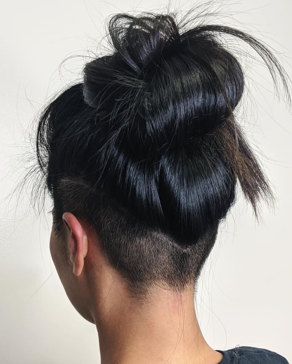 Side Undercut Ponytail